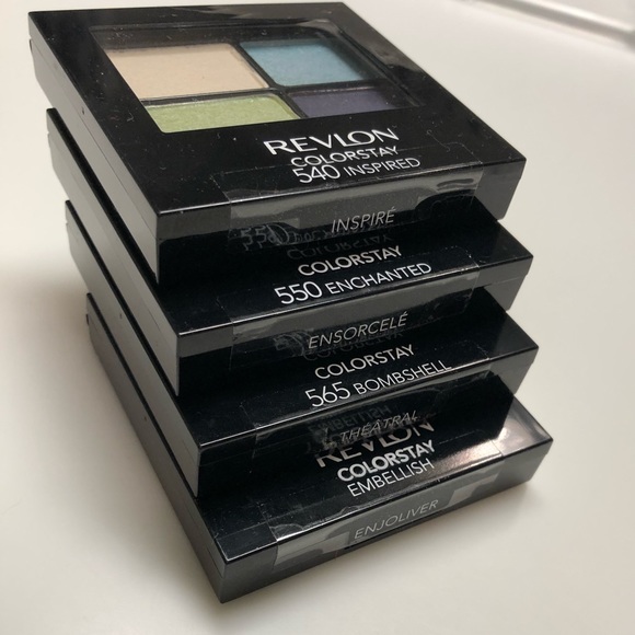 Revlon | Makeup | 2hour Colorstay Eyeshadow Quads | Poshmark